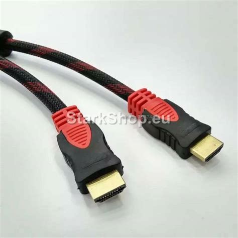 Плетен Hdmi Кабел 5 метра Кабели Конектори Преходници Пловдив