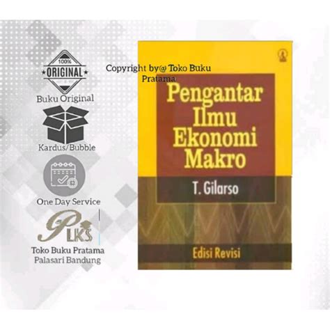 Jual Buku Pengantar Ilmu Ekonomi Makro Gilarso ORI Shopee Indonesia