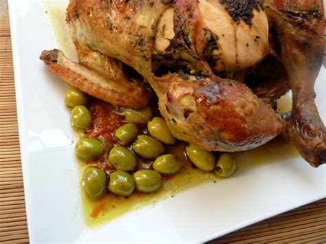 Poulet rôti à la marocaine