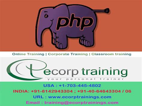 Php Online Trainingin Hyderabad Web Designing Courses Online Ecorp