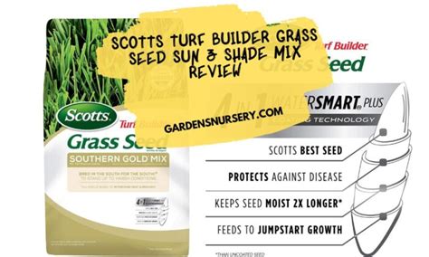 Scotts Turf Builder Grass Seed Sun And Shade Mix Review