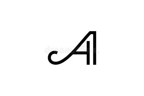 Anfangsbuchstaben Einer Stilvollen Logo Design Vektorvorlage Vektor