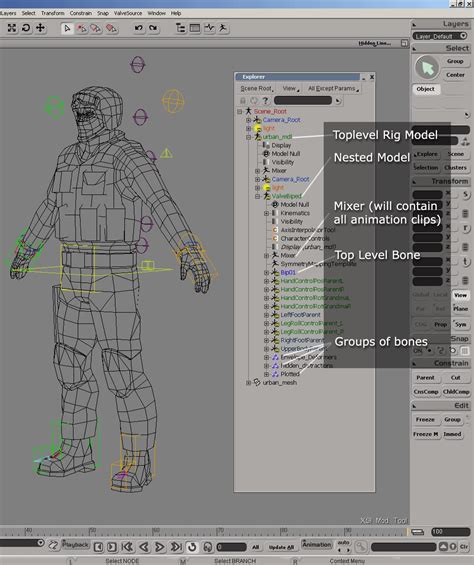 Rigging In Xsi Valve Developer Community