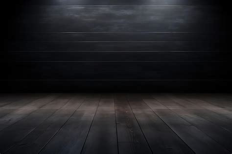 어두운 스튜디오 방 배경 배경 프리미엄 Ai 생성 이미지