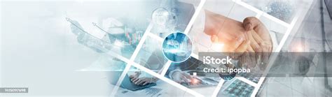 글로벌 비즈니스 네트워크 비즈니스 전략 및 디지털 마케팅의 경제 및 성장 전 세계 금융 및 은행 팀워크 및 파트너십 기술 및 데이터 연결에 대한 데이터 분석 동의에 대한