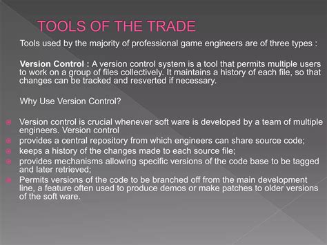 Presentation On Game Engine Pptx