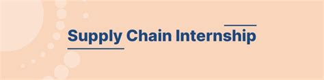 Agampreet Singh On Linkedin Supplychain Internshipopportunity