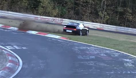Porsche 911 Has Ridiculous Nurburgring Crash In Desperate Struggle