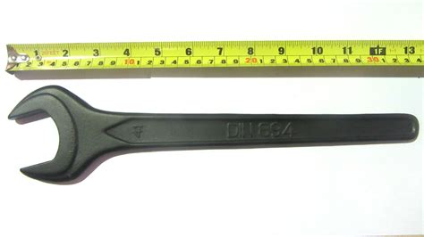 Open Ended Spanner Wrench Black Anti Rust Finish Hardened Marine Ebay Uk