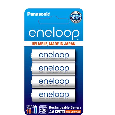 ถ่านชาร์จ Eneloop Aa 4ก้อน Panasonic Bk 3mcce 4nt ถ่านไฟฉาย ถ่านชาร์จ
