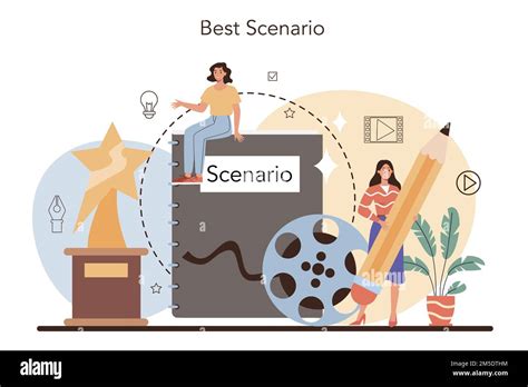 Screenwriter Concept Playwright Create A Screenplay For Movie Author