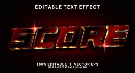 3d векторный текстовый эффект с современным стилем дизайна Премиум вектор