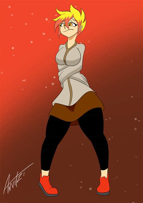 Art Trade Firbie In A Straitjacket By Anvitzi On Deviantart