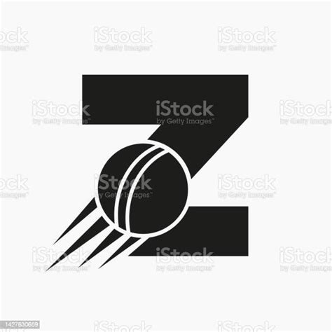 편지 Z 크리켓 로고 개념 움직이는 크리켓 볼 아이콘 크리켓 스포츠 로고 타입 기호 벡터 템플릿 Championship에 대한 스톡 벡터 아트 및 기타 이미지 Istock