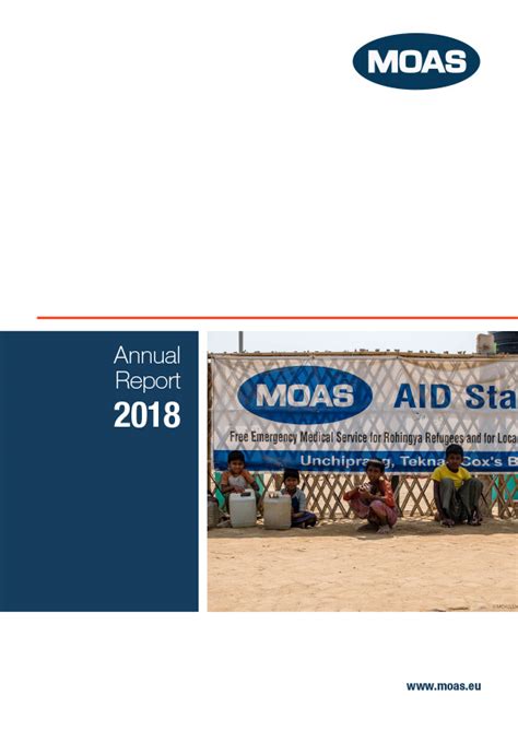 Annual Moas Administration Reports Moas