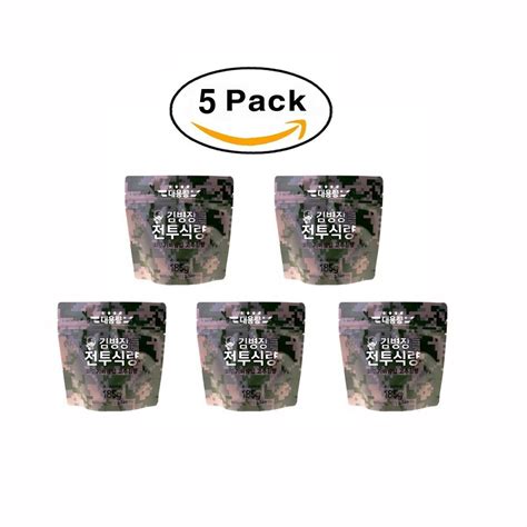 Sergeon Kim Military Leisure Emergency Rice Food Combat Ration Mre
