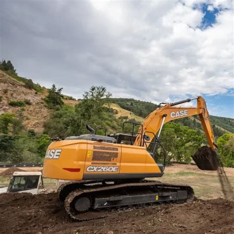 Case Full Size Excavator Cx260e Model