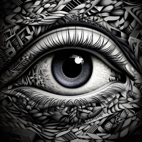 Premium Photo Vision In Patterns Exploring The Eyes Intriguing Design