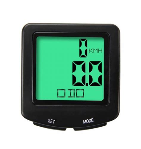 방수 자전거 컴퓨터 자전거 사이클 LCD 디스플레이 디지털 속도계 사이클링 컴퓨터 티몬