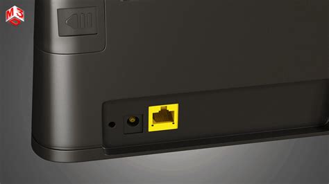 Huawei LTE CPE B310 Router 3D FlippedNormals