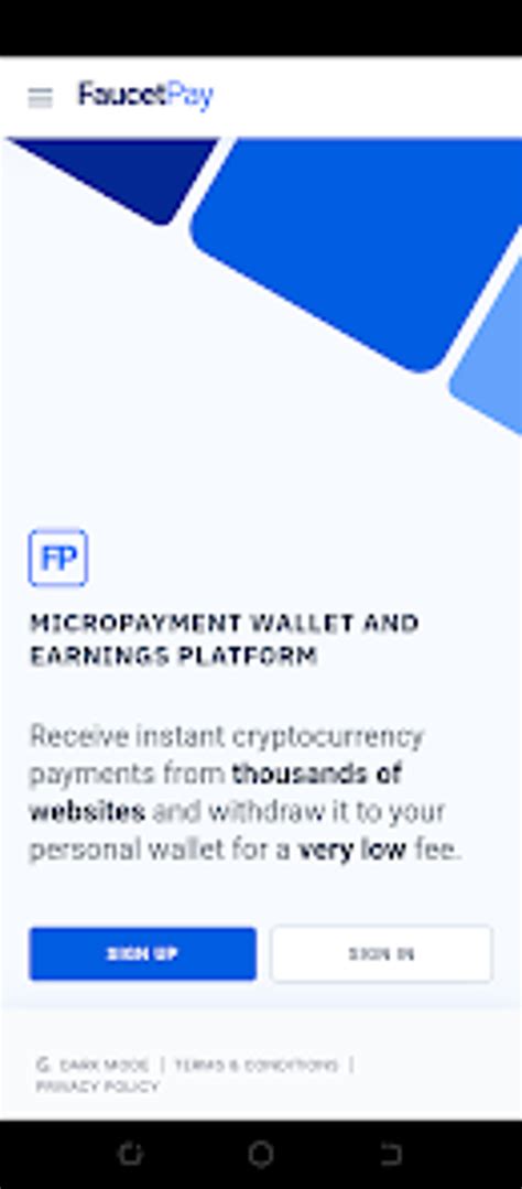 Android 용 Faucet Pay 다운로드