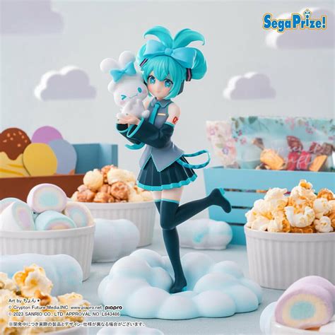 Hatsune Miku X Cinnamoroll Luminasta Sega Prize Revealed Releases 12