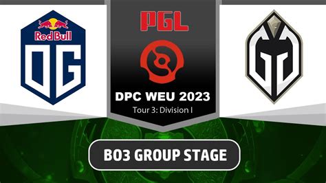 Highlights OG Vs Gaimin Gladiator Game 1 BO3 DPC WEU 2023 Tour 3