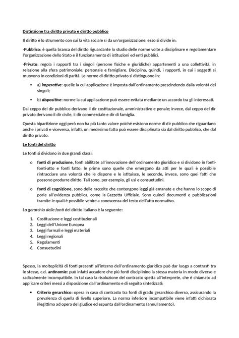 Concetti Fondamentali Di Diritto Privato Docsity