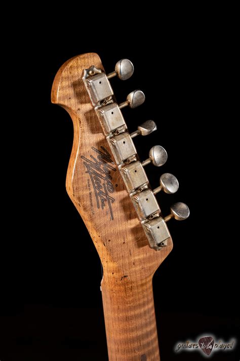 Mario Martin Guitars T Style Paulownia W Lollar A3s Black Guitars