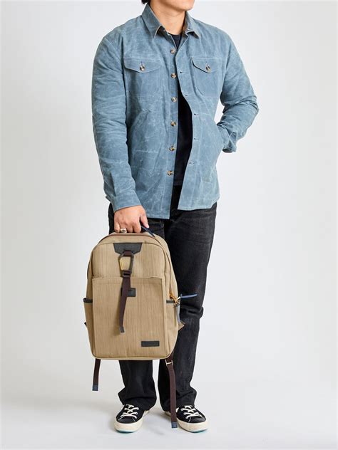 Link Backpack V2 In Beige Blue Owl Workshop