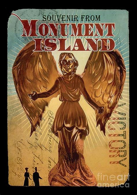 BioShock Infinite Souvenir From Monument Island Painting By Julie