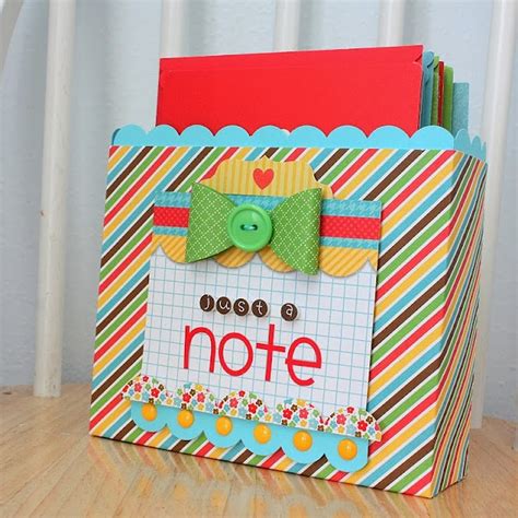 Doodlebug Design Inc Blog Gift Idea DIY Card Box Set By Shellye