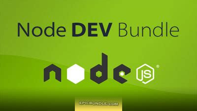 The Node Js Developer Bundle Epic Bundle