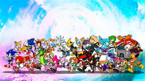 Sonic And Friends And Enemies By Credd02 On Deviantart