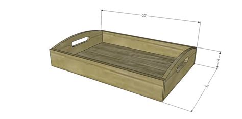 Build Easy Serving Trays Woodworking Furniture Plans Serving Trays