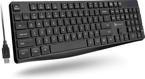 Buy X9 Performance Wired Keyboard For Laptop Simple Slim And Reliable Full Size Keyboard