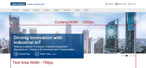 Homepage Key Visual Guidelines Advantech