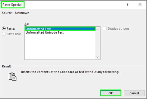keyboard shortcut for paste plain text ourlasopa