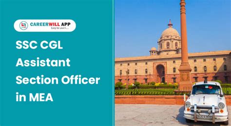 SSC CGL Assistant Section Officer In MEA Salary Job Profile