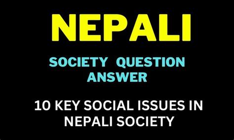 Nepali Society Question Answer Nepali Society 100 Question Answer Quiz