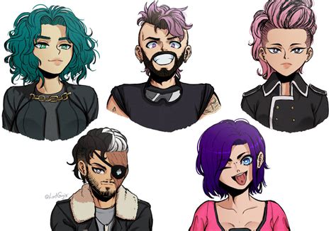 Commission Oc Headshots By Lordguyis On Deviantart