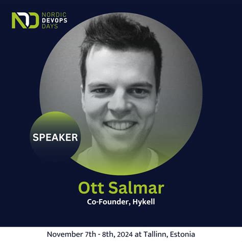 Nordic Devops Days On Linkedin Meet Our Next Ntd 2024 Speaker Ott