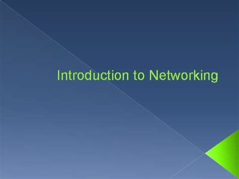 introduction to networking types of networks whats a
