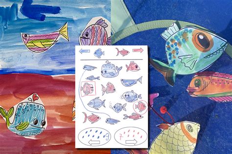 Aktivita Ryby Rybky Rybičky Vpravo VĽavo Lenivá Učiteľka