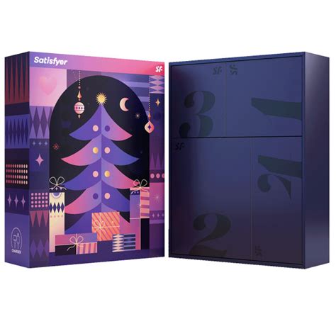 Адвент календарь Satisfyer Advent Box для взрослых набор секс игрушек