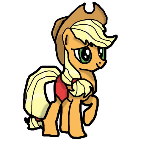 3439659 Safe Artistbackgroundpon3 Applejack Earth Pony Pony