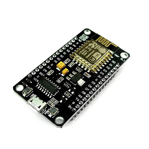 Modul Wifi Esp8266 Nodemcu V3 Iot 10 Pini Negru Auriu Emagro