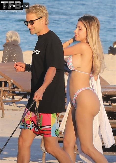Alexa Dellanos Shows Off Her Curves With Alec Monopoly In Miami Beach