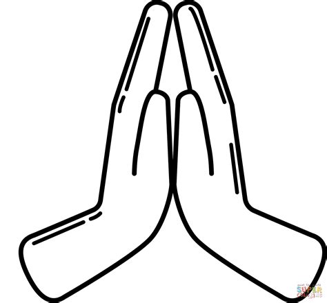 Printable Praying Hands Prayer