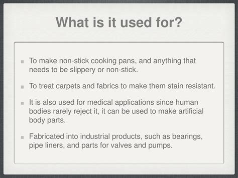 Ppt Teflon Powerpoint Presentation Free Download Id